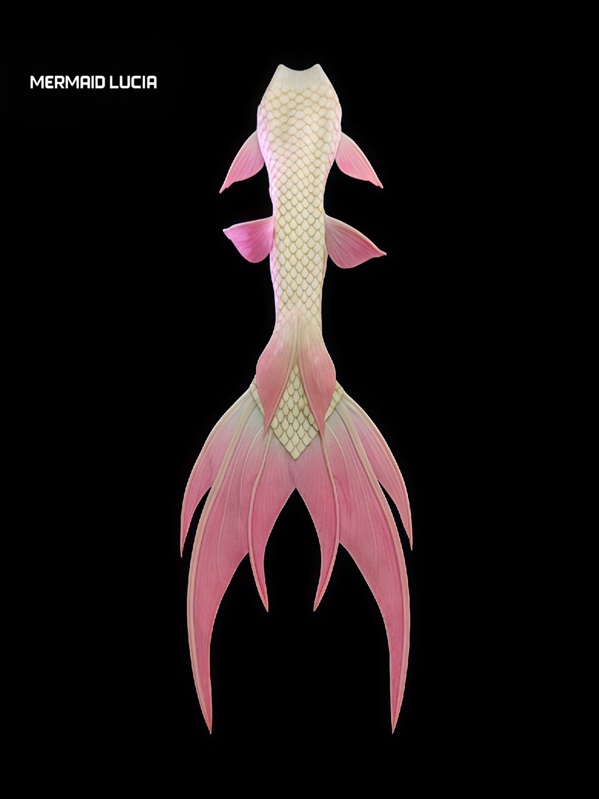 Ultralight Silicone Series Mermaid Merman Tail Beginning of Jade Fount ...