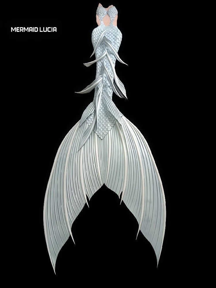 Ultralight Silicone Series Mermaid Merman Tail Beginning of Coral Danc ...