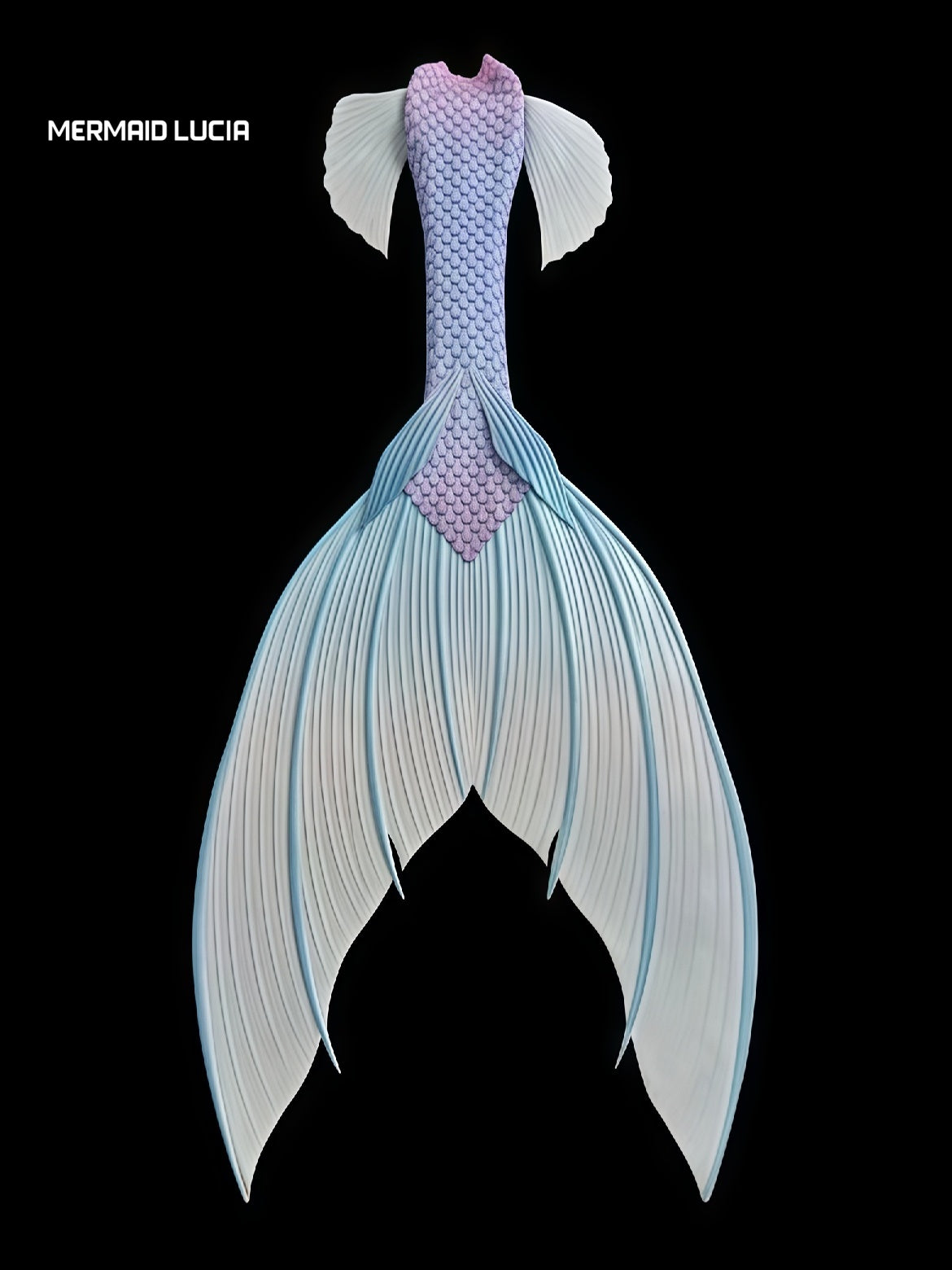 Ultralight Silicone Series Mermaid Merman Tail Beginning of Coral Danc ...