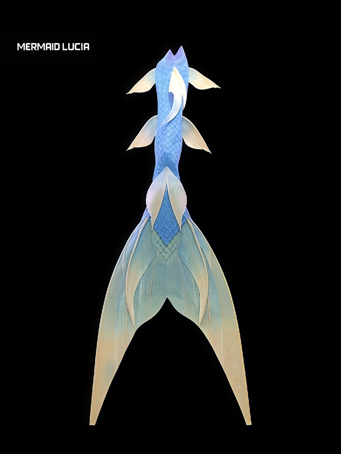 Ultralight Silicone Series Mermaid Merman Tail Beginning of Siren Song ...