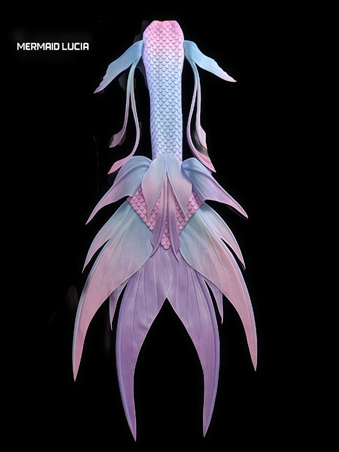 Ultralight Silicone Series Mermaid Merman Tail Beginning of Seabreeze ...