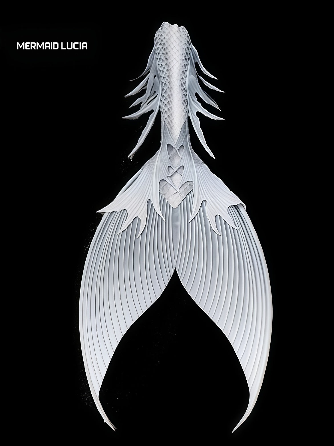 Ultralight Silicone Series Mermaid Merman Tail Beginning of Lantern 13 ...