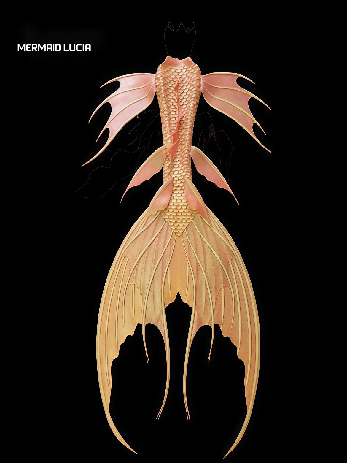 Ultralight Silicone Series Mermaid Merman Tail Beginning of New Anemon ...