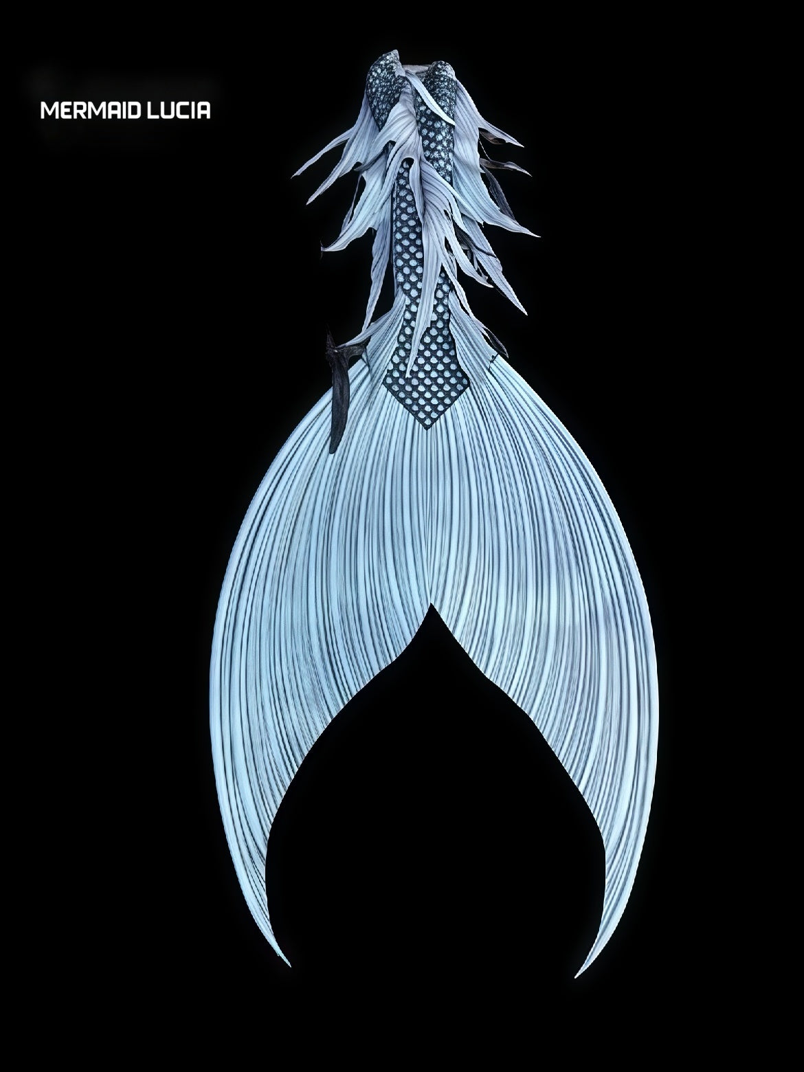 Ultralight Silicone Series Mermaid Merman Tail Beginning of Anemone Wa ...