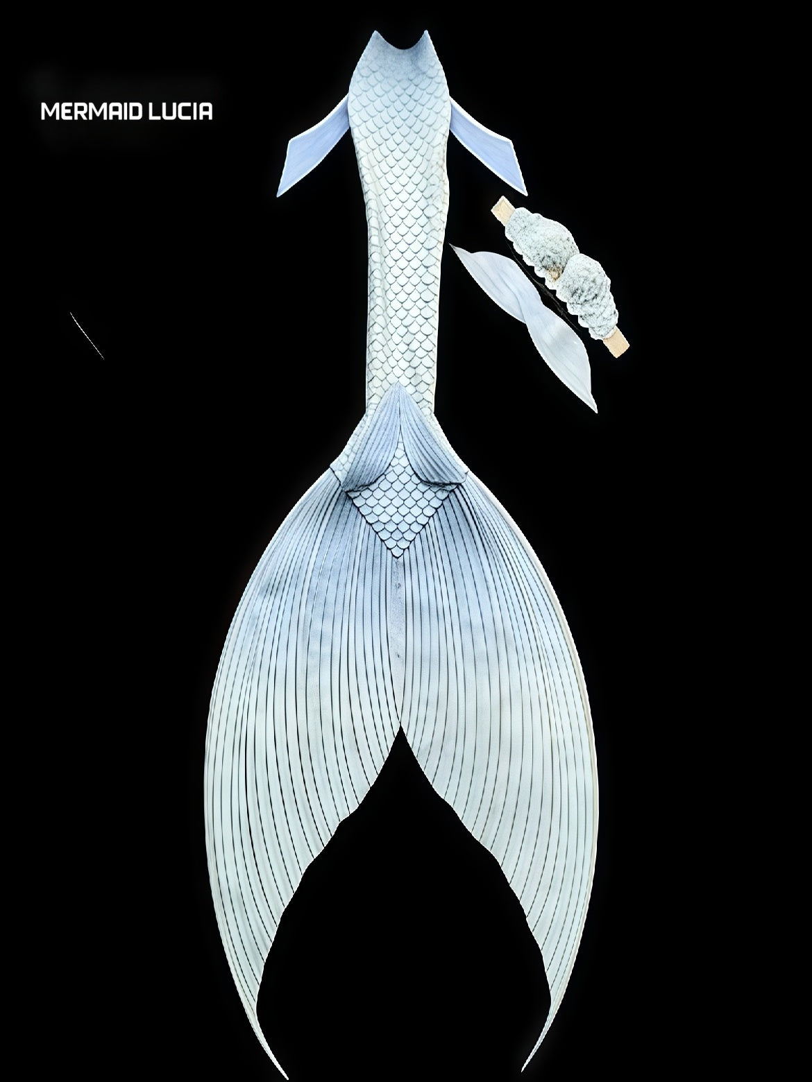 Ultralight Silicone Series Mermaid Merman Tail Beginning of Coral Danc ...