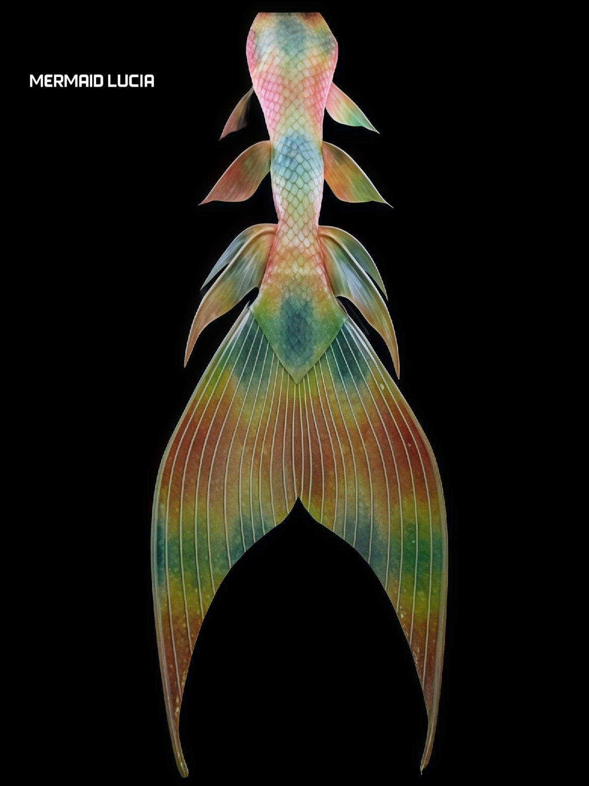 Ultralight Silicone Series Mermaid Merman Tail Beginning of Starry Sea ...