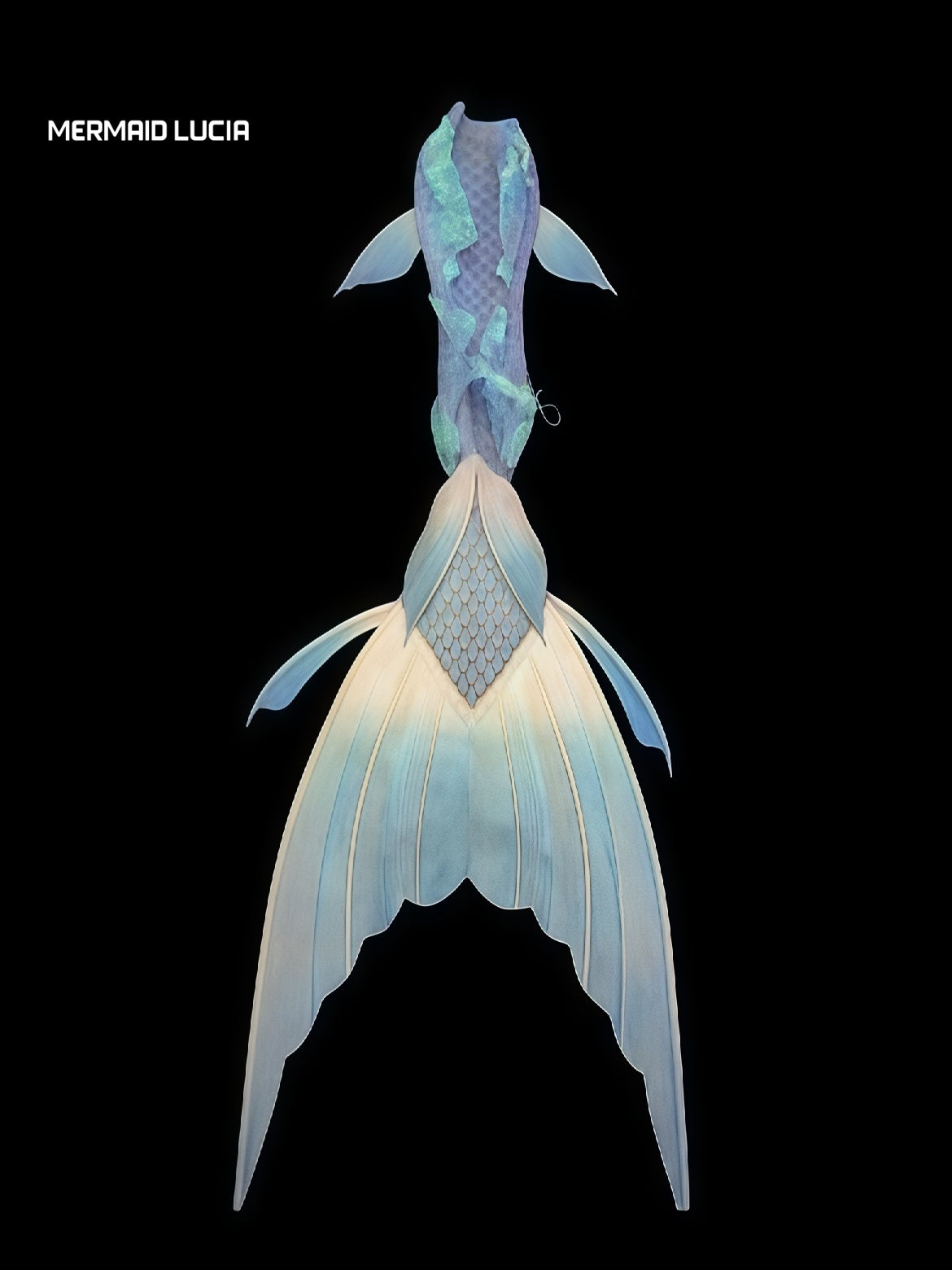 Ultralight Silicone Series Mermaid Merman Tail Beginning of Siren Song ...