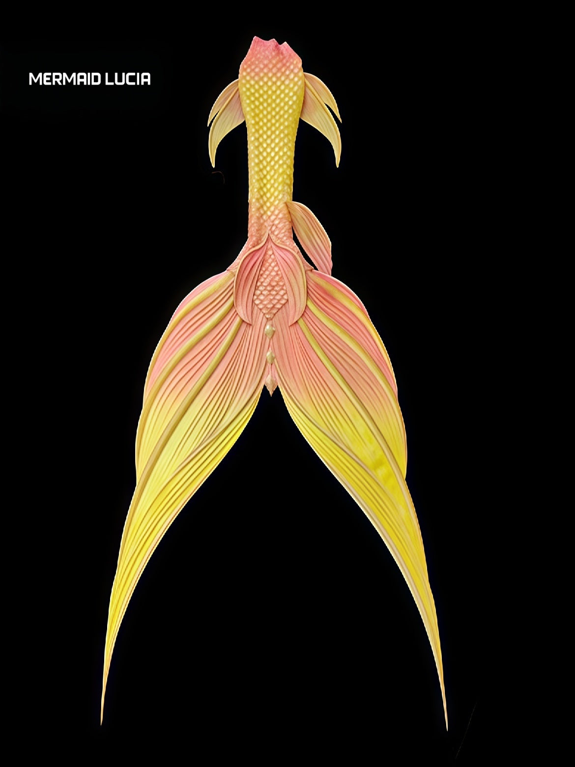 Ultralight Silicone Series Mermaid Merman Tail Beginning of Minor Fros ...