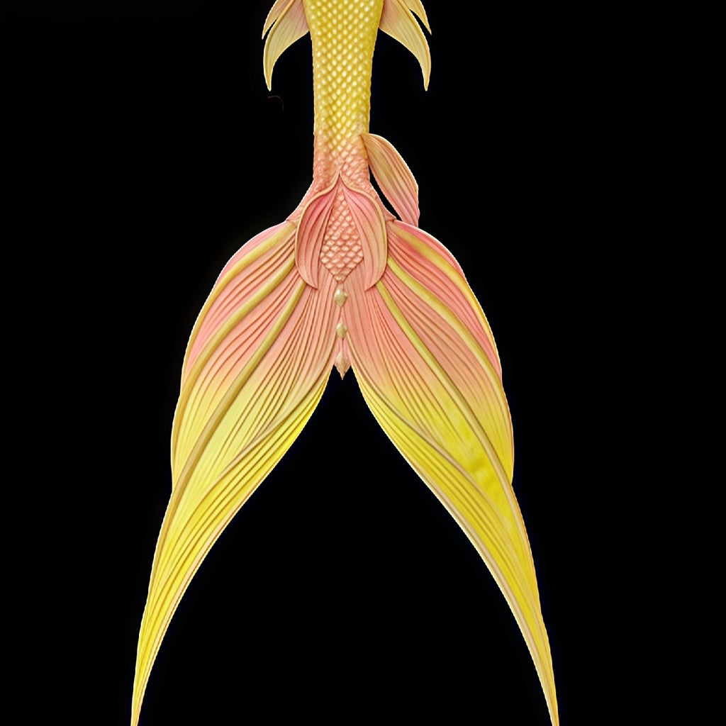 Ultralight Silicone Series Mermaid Merman Tail Beginning of Minor Fros ...