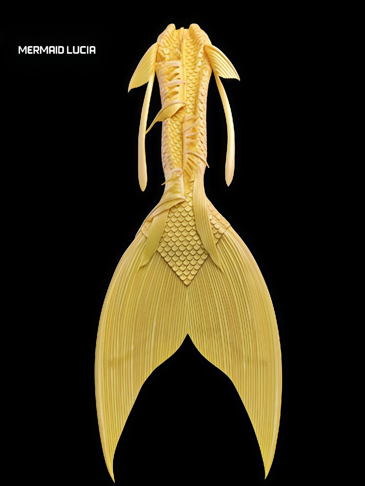 Ultralight Silicone Series Mermaid Merman Tail Beginning of Aqua Aura ...
