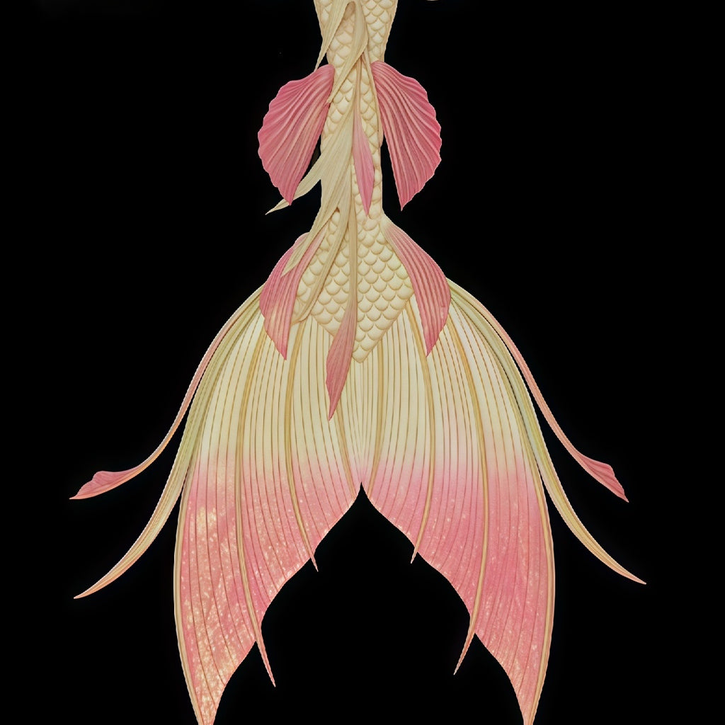 Ultralight Silicone Series Mermaid Merman Tail Beginning of Coral Danc ...