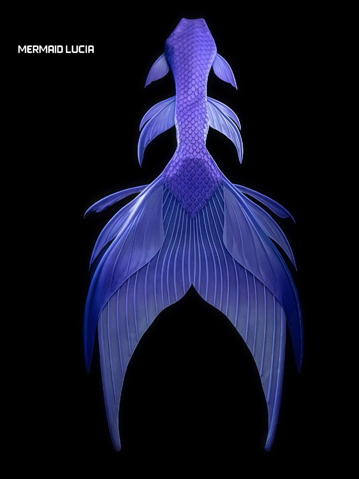 Ultralight Silicone Series Mermaid Merman Tail Beginning of Starry Sea ...