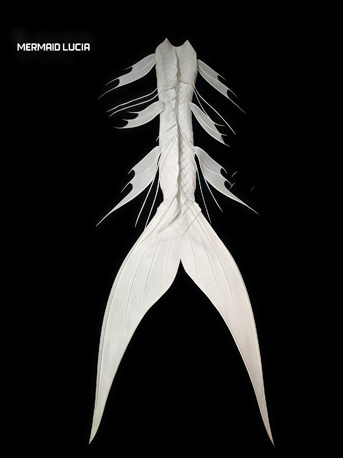Ultralight Silicone Series Mermaid Merman Tail Beginning of Lesser Hea ...