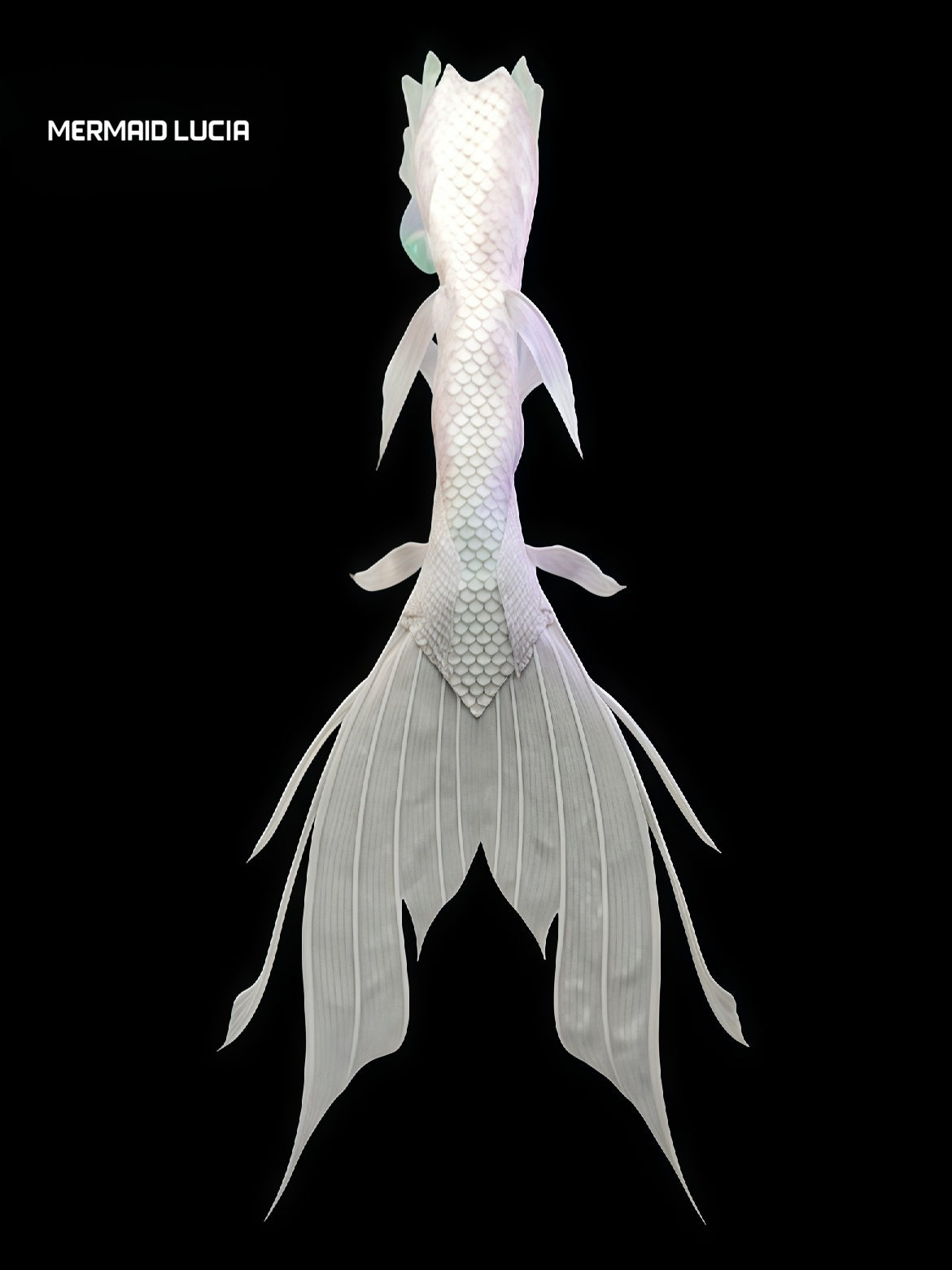 Ultralight Silicone Series Mermaid Merman Tail Beginning of Ocean Drea ...