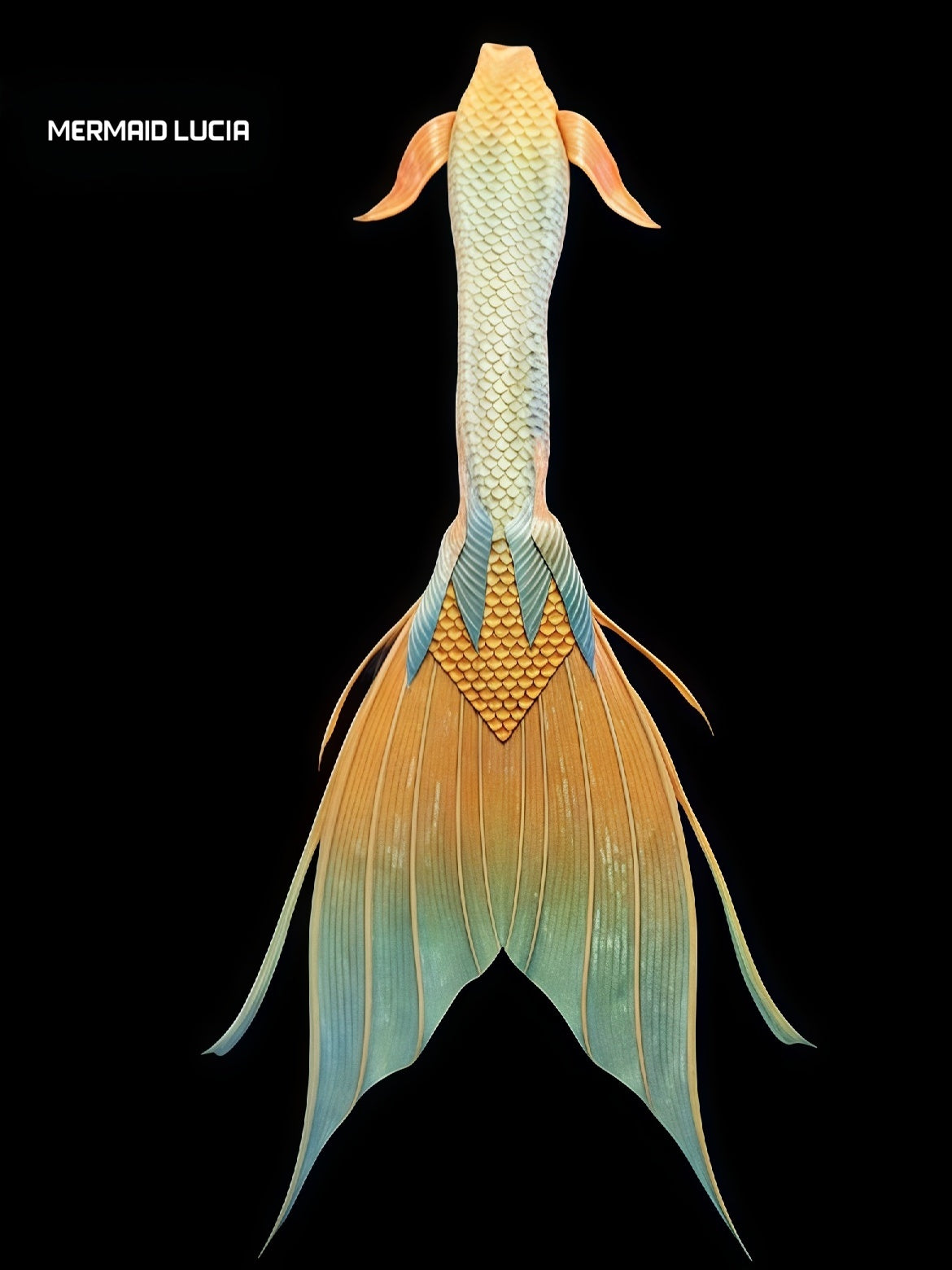 Ultralight Silicone Series Mermaid Merman Tail Beginning of Ocean Drea ...