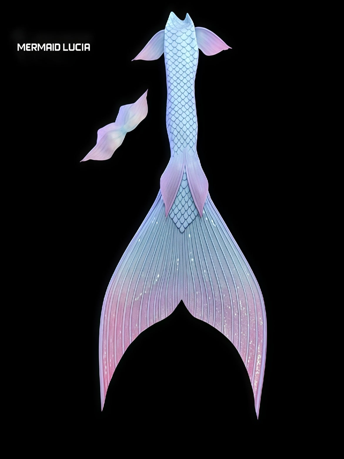 Ultralight Silicone Series Mermaid Merman Tail Beginning of Starry Sea ...