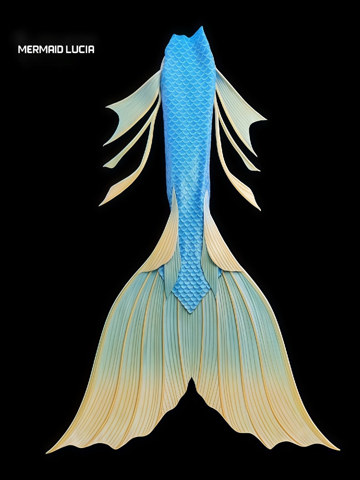 Ultralight Silicone Series Mermaid Merman Tail Beginning of FAIRYTALE ...