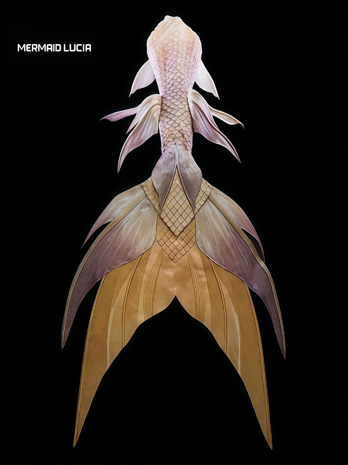 Ultralight Silicone Series Mermaid Merman Tail Beginning of Seashell S ...