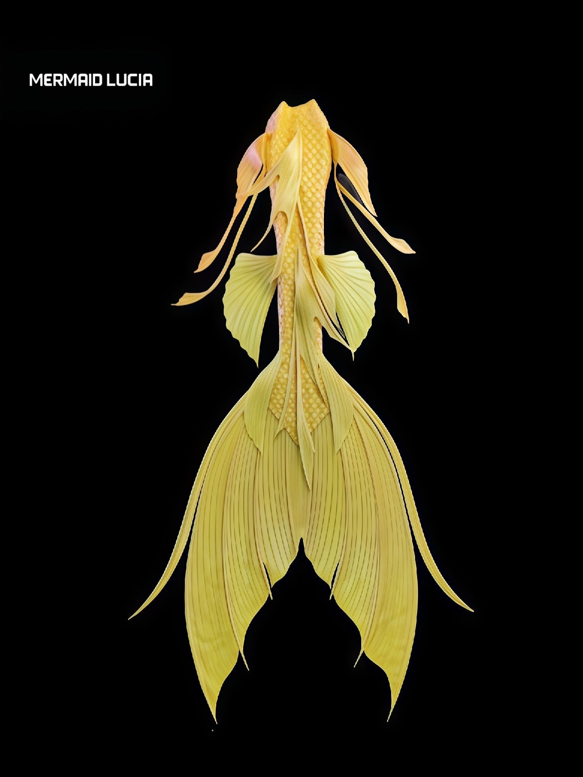 Ultralight Silicone Series Mermaid Merman Tail Beginning of Coral Danc ...