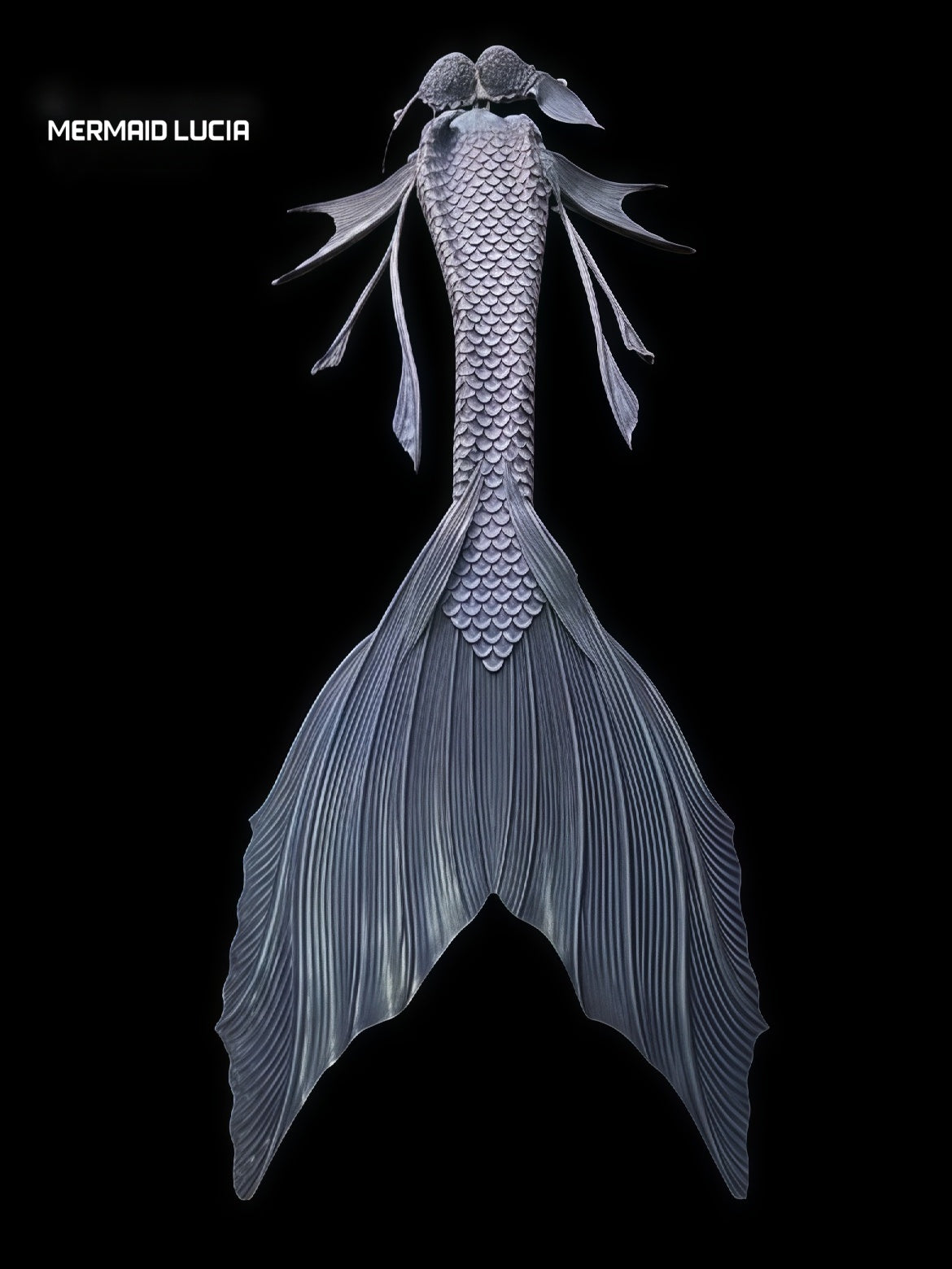 Ultralight Silicone Series Mermaid Merman Tail Beginning of Ocean Drea ...