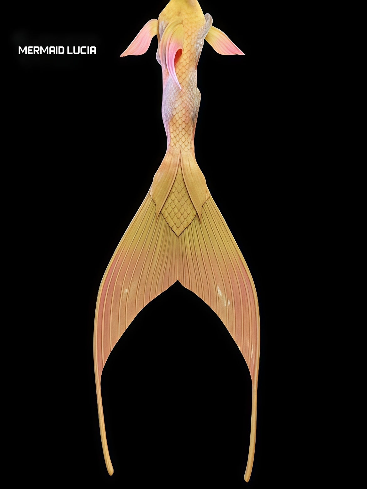 Ultralight Silicone Series Mermaid Merman Tail Beginning of Starry Sea ...