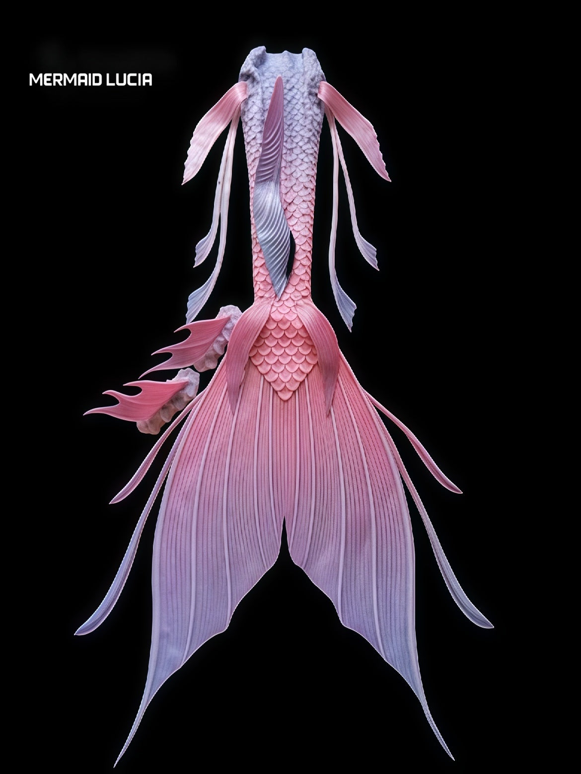 Ultralight Silicone Series Mermaid Merman Tail Beginning of Ocean Drea ...