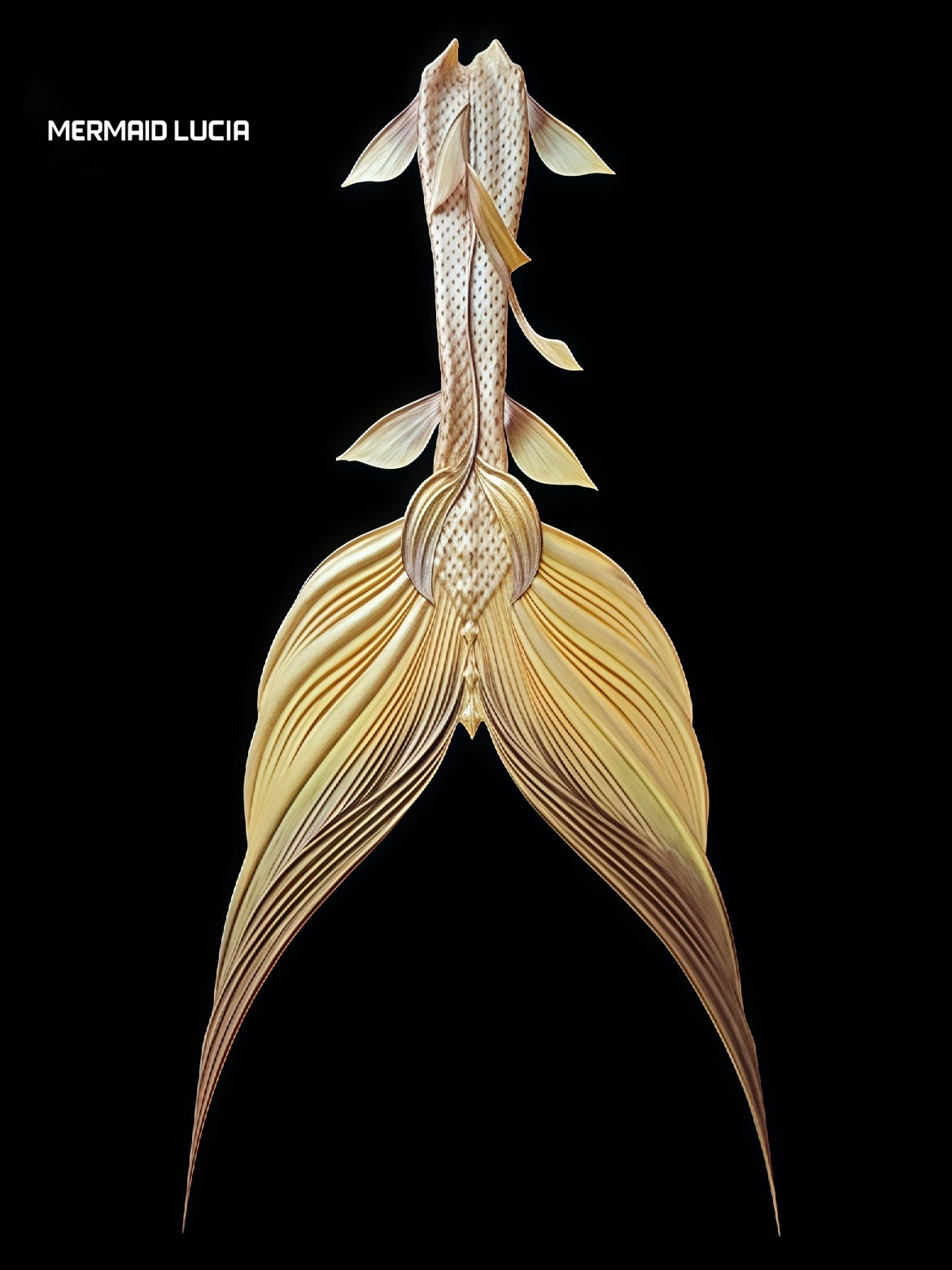 Ultralight Silicone Series Mermaid Merman Tail Beginning of Aquatic Au ...