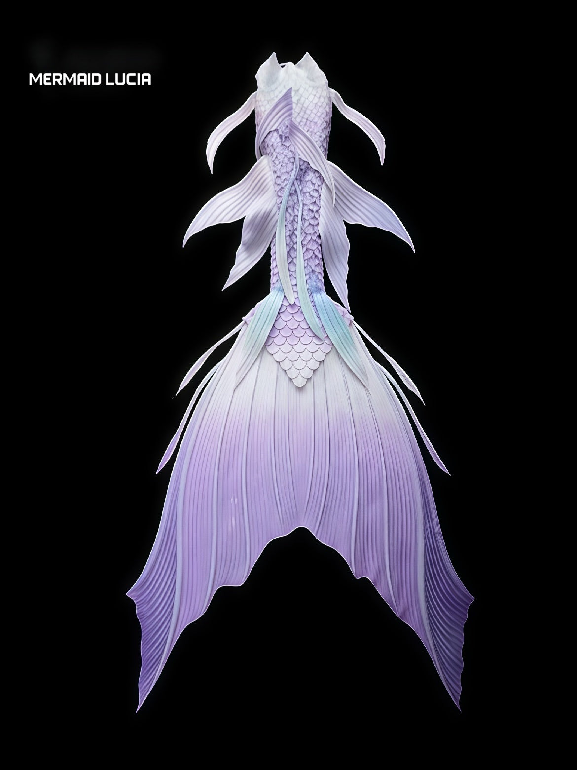 Ultralight Silicone Series Mermaid Merman Tail Beginning of Ocean Drea ...