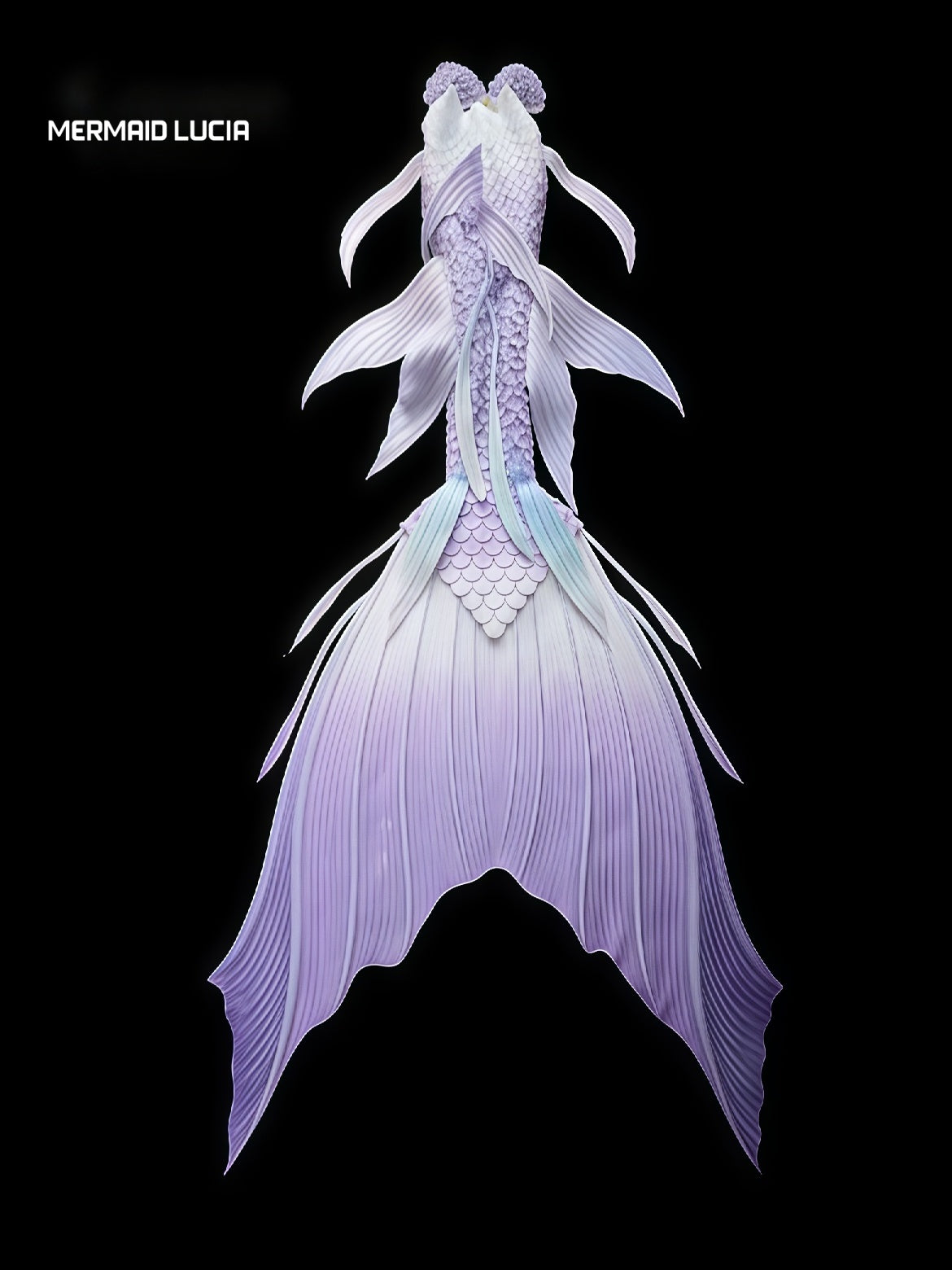Ultralight Silicone Series Mermaid Merman Tail Beginning of Ocean Drea ...