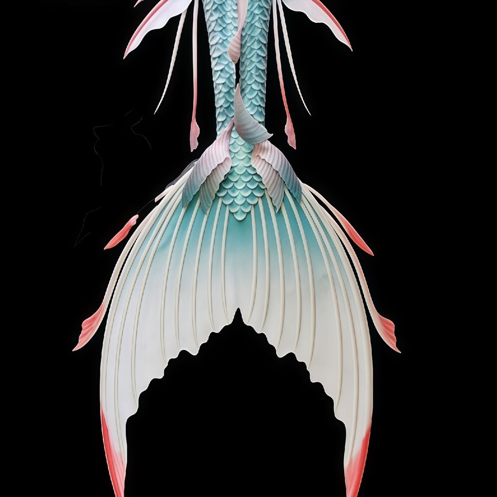 Ultralight Silicone Series Mermaid Merman Tail Beginning of Anemone Wa ...