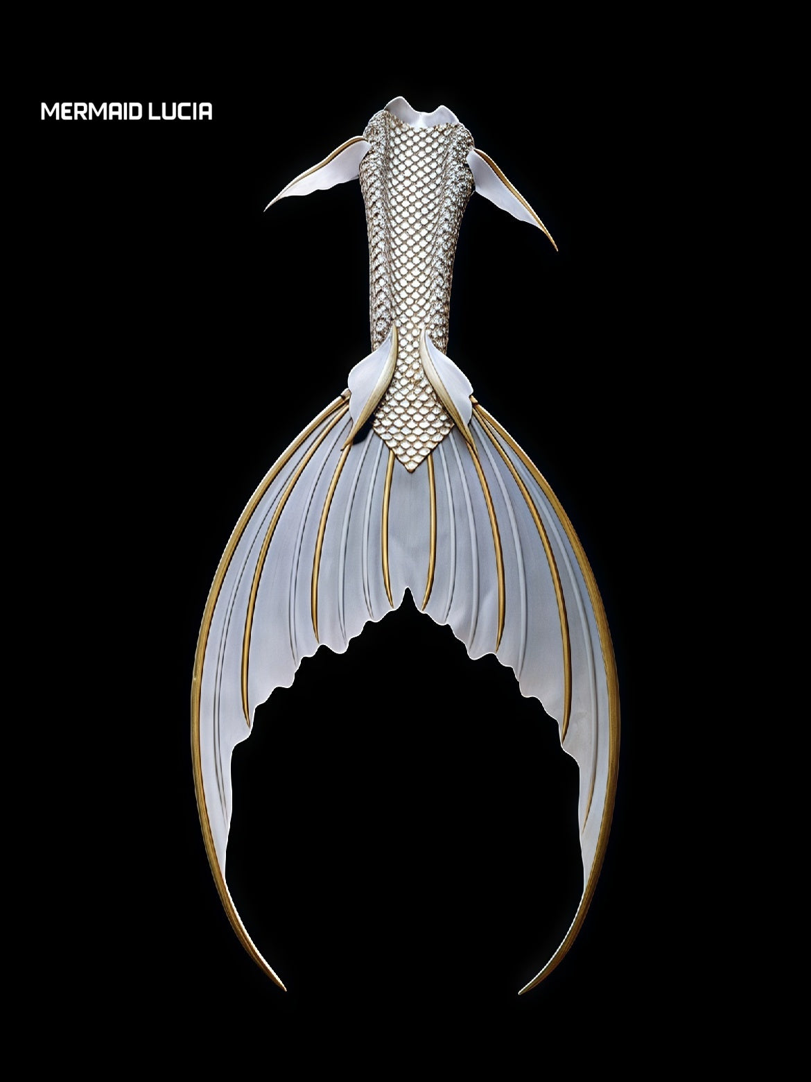 Ultralight Silicone Series Mermaid Merman Tail Beginning of Anemone Wa ...