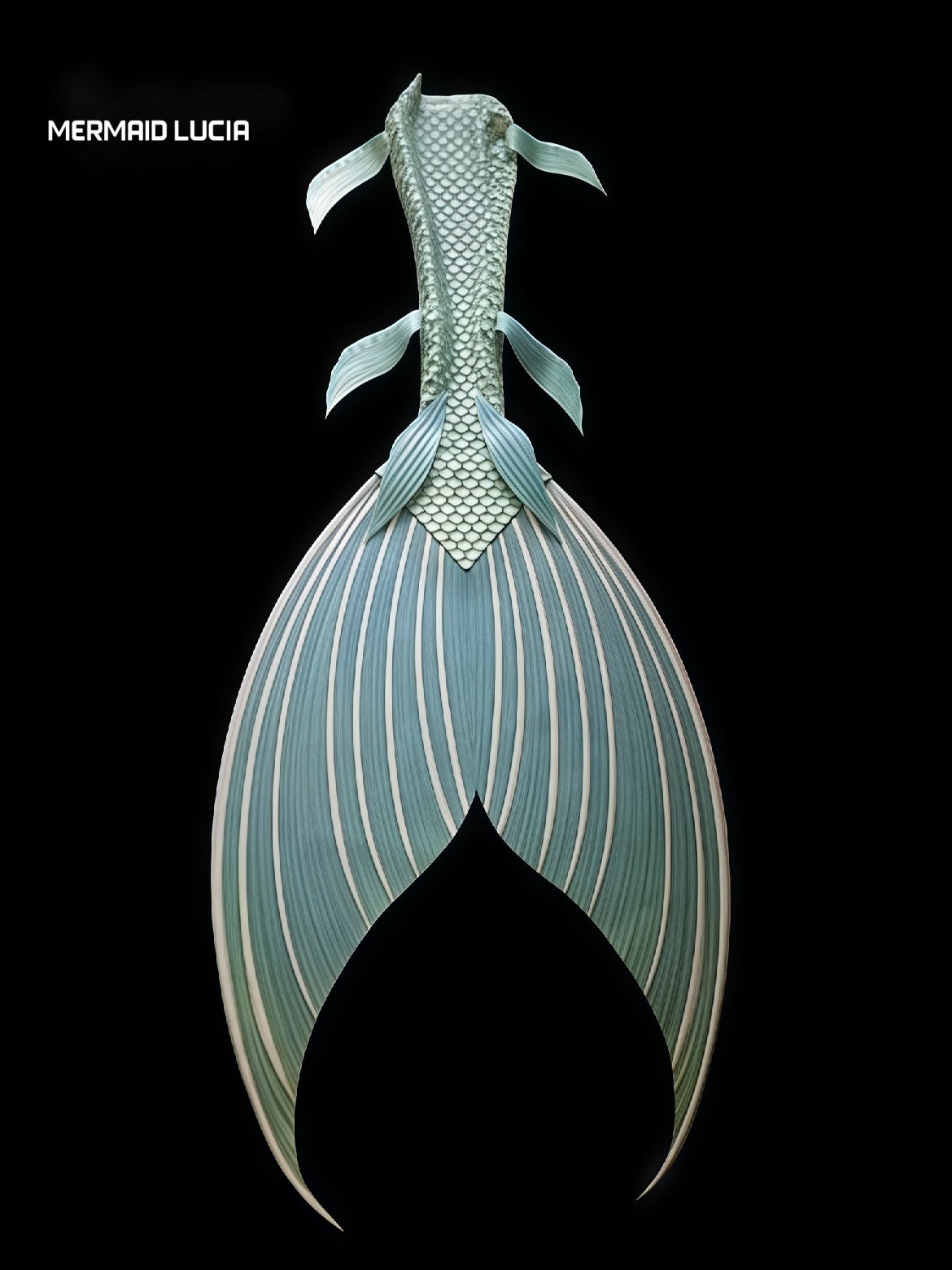 Ultralight Silicone Series Mermaid Merman Tail Beginning of Anemone Wa ...