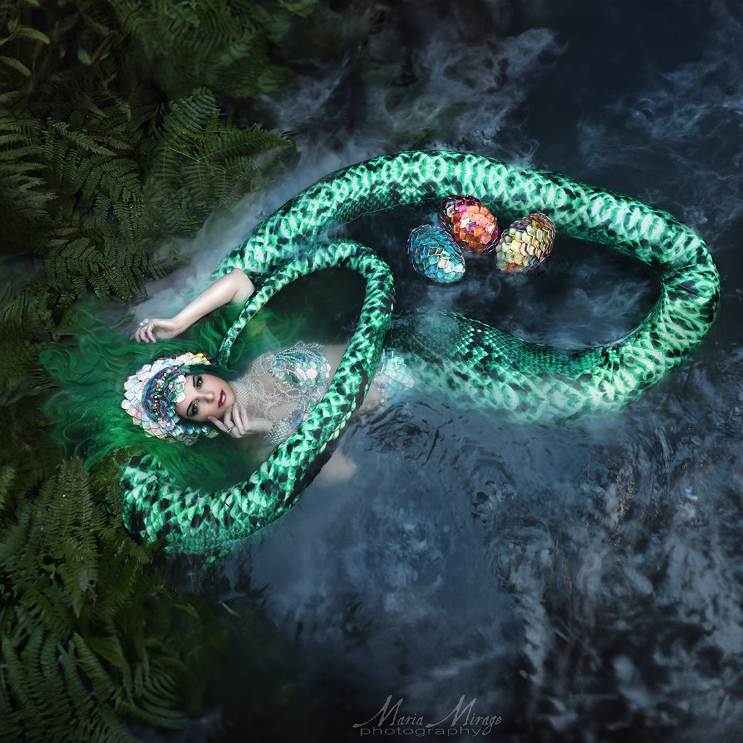 Shooting Props Photography Dragon Snake Tail Mermaid Merman Tails ...