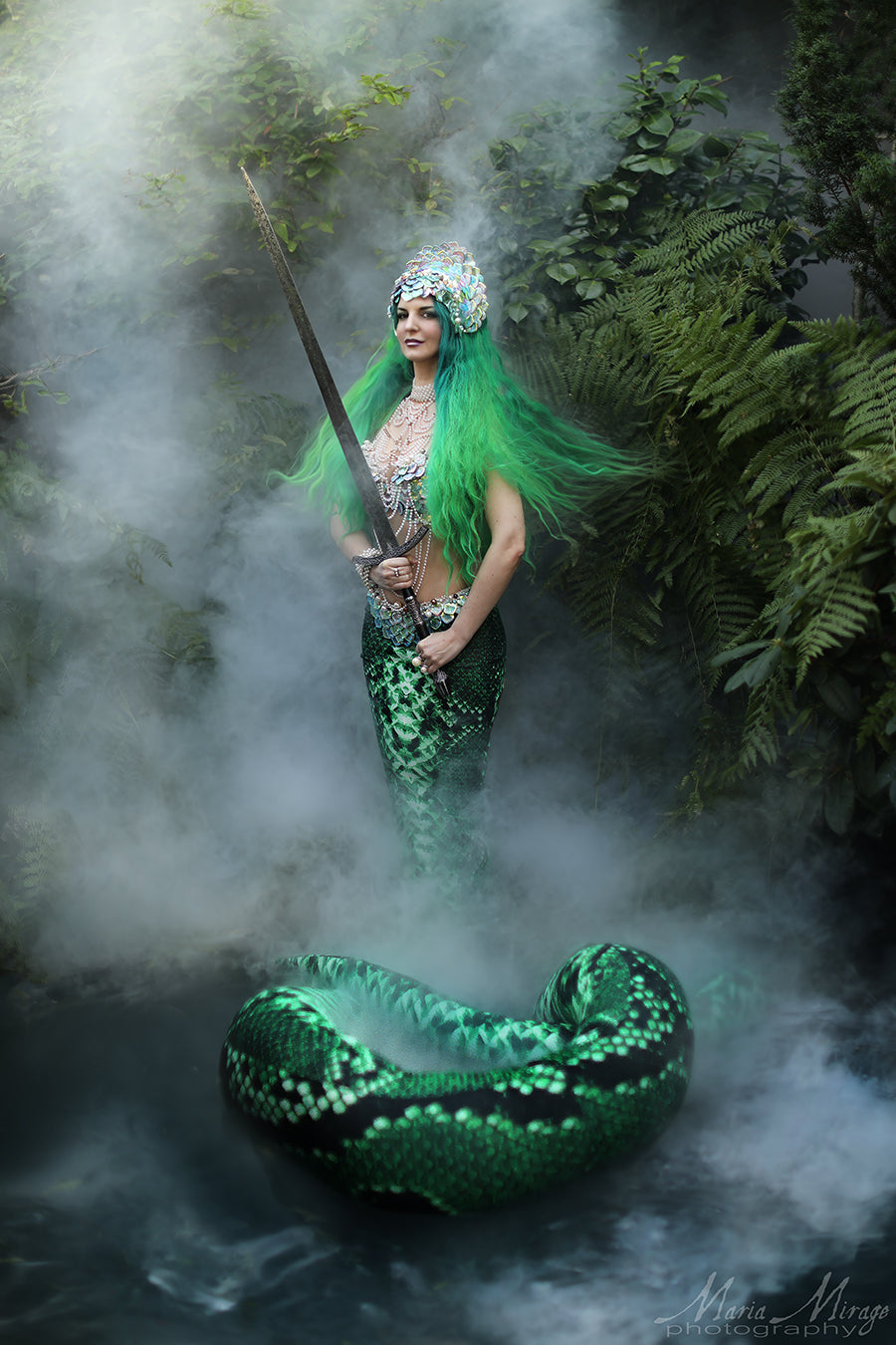 Shooting Props Photography Dragon Snake Tail Mermaid Merman Tails ...