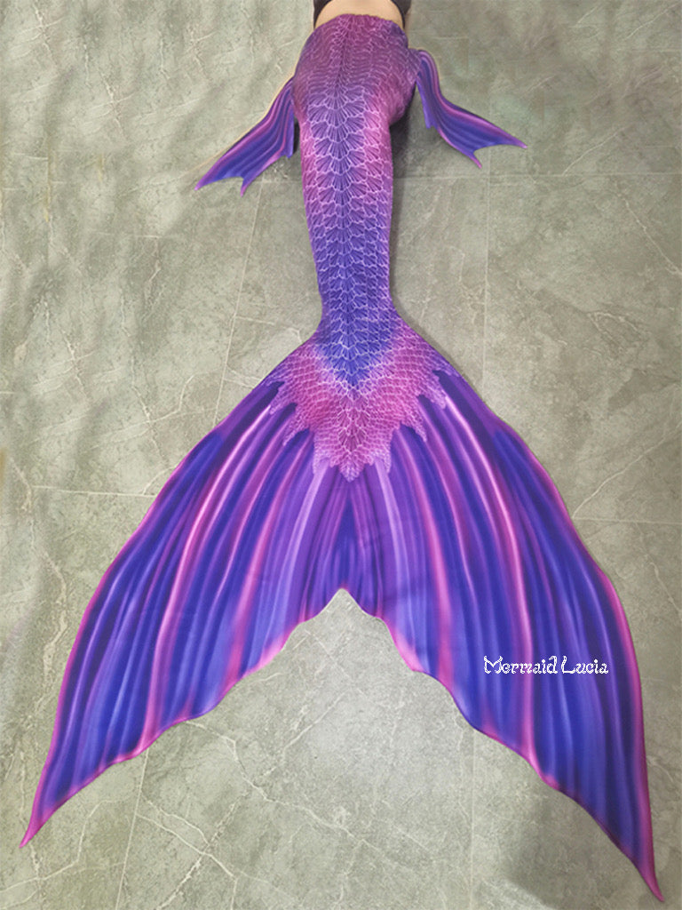 Fantasy Illusion Mermaid Tail Color 11 Purple – Mermaid Lucia Official