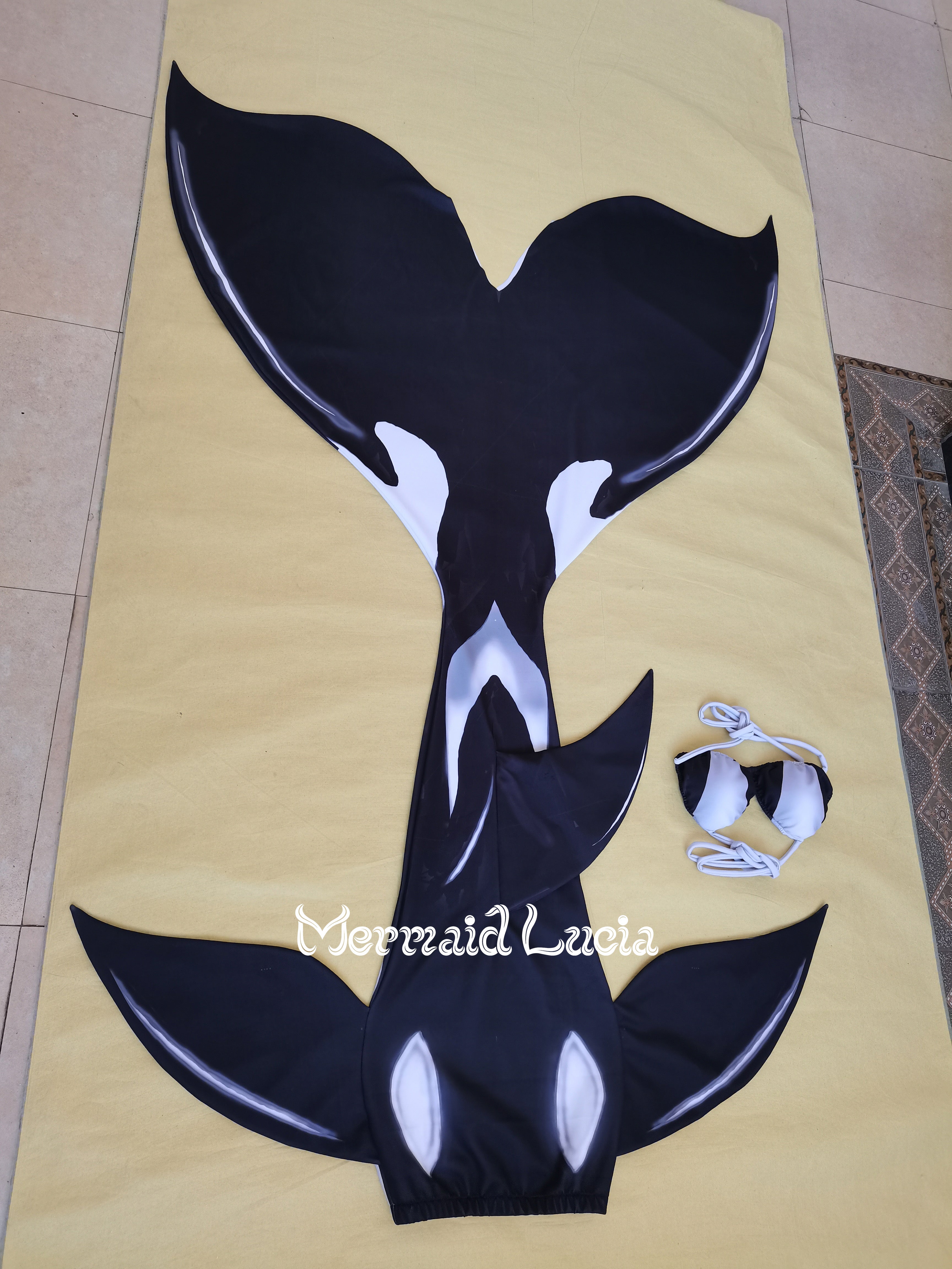 Mermaid Orca Whale Tail Style 4
