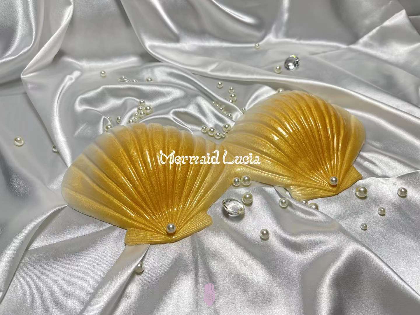 Mermaid Silicone Shell Bra Style 6 Little Mermaid Top Costume - Mermai ...