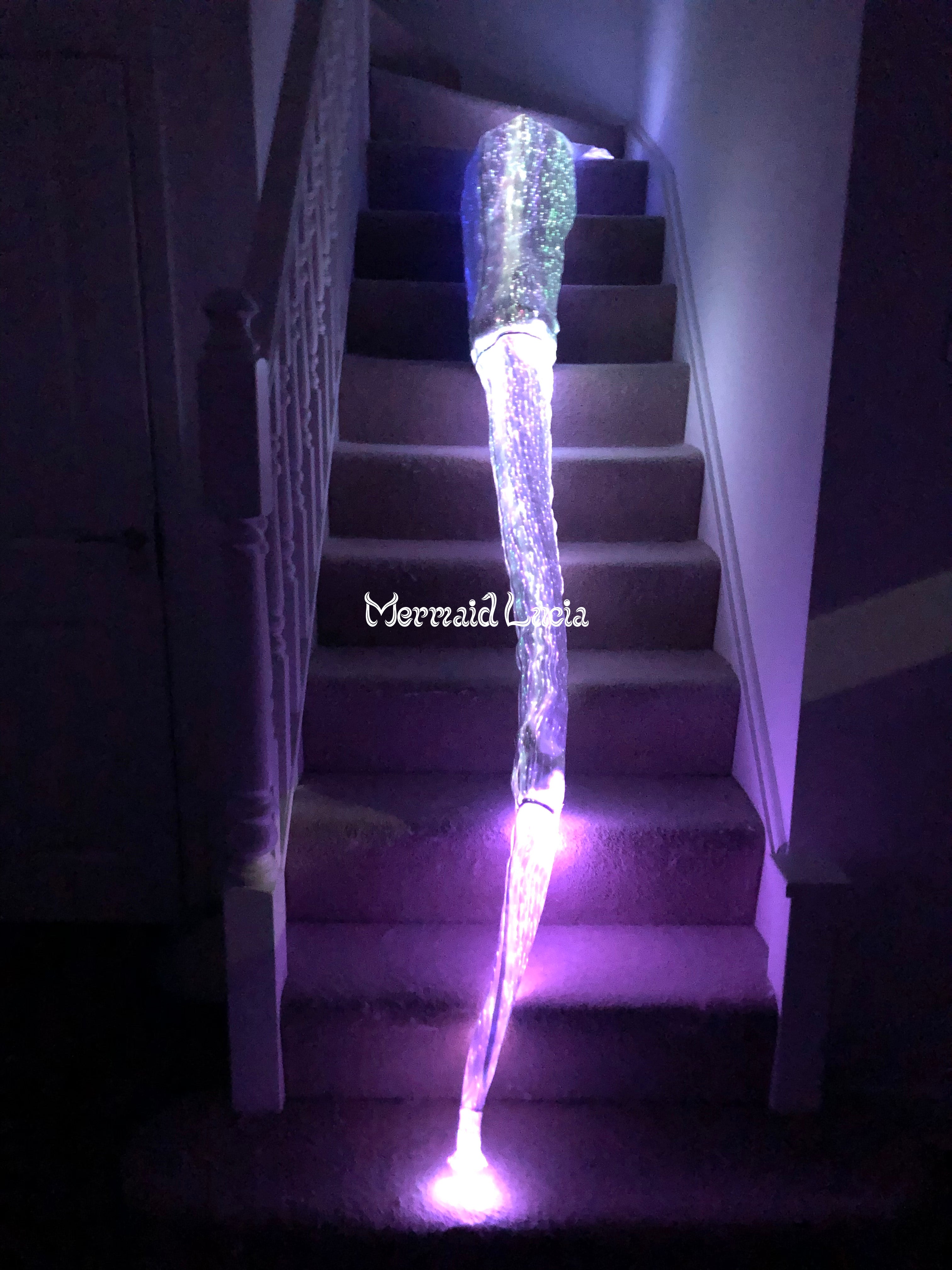 Luminous Waterproof Amphibious Snake Tail for Diving Swimming Shooting ...