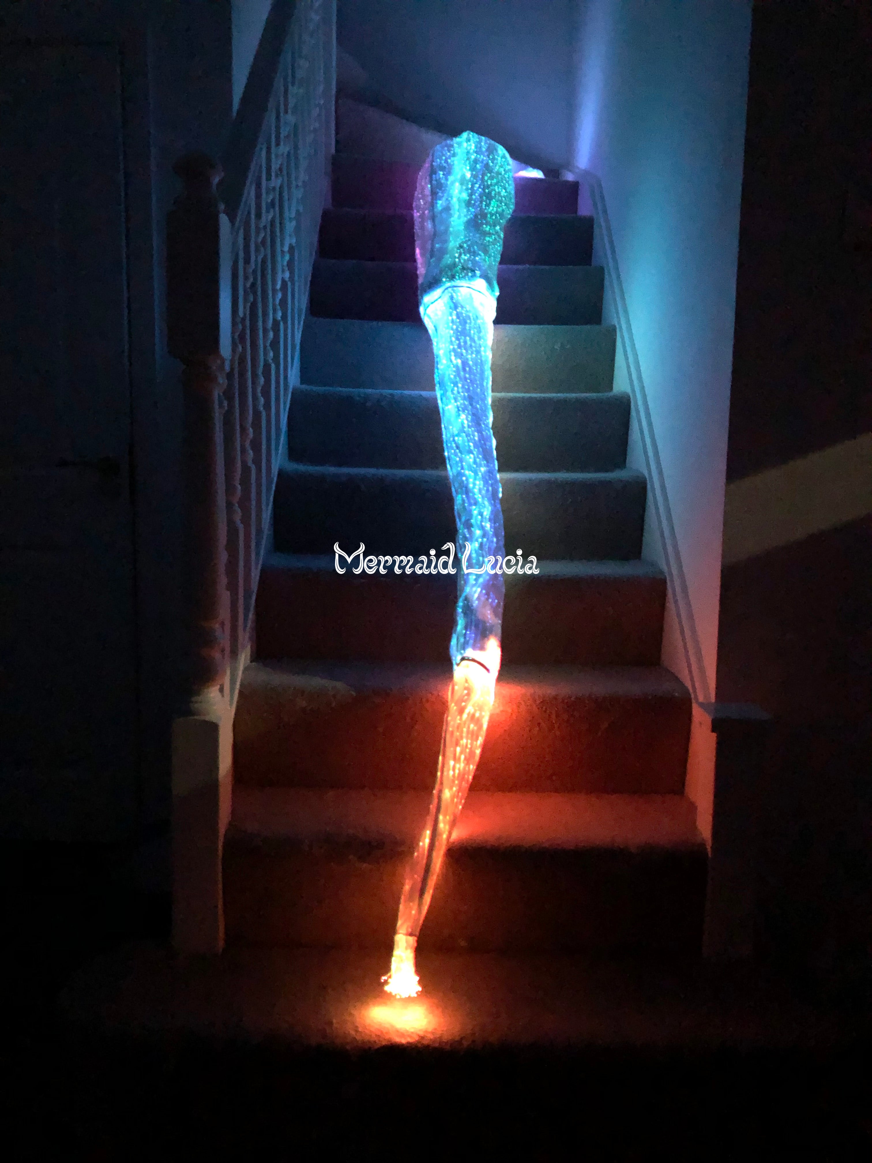 Luminous Waterproof Amphibious Snake Tail for Diving Swimming Shooting ...