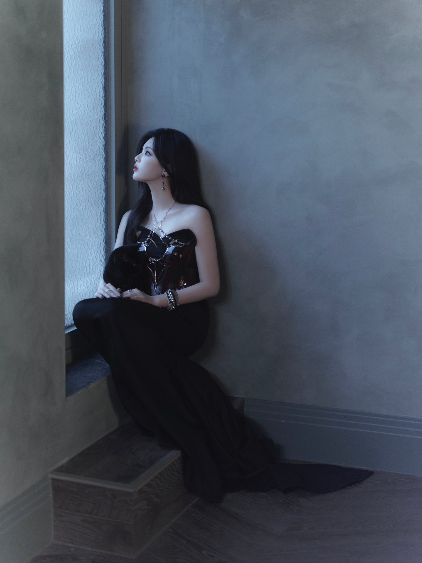 Blood Red Armour Resin Mermaid Corset Bra Top Cosplay Costume Patent-P ...