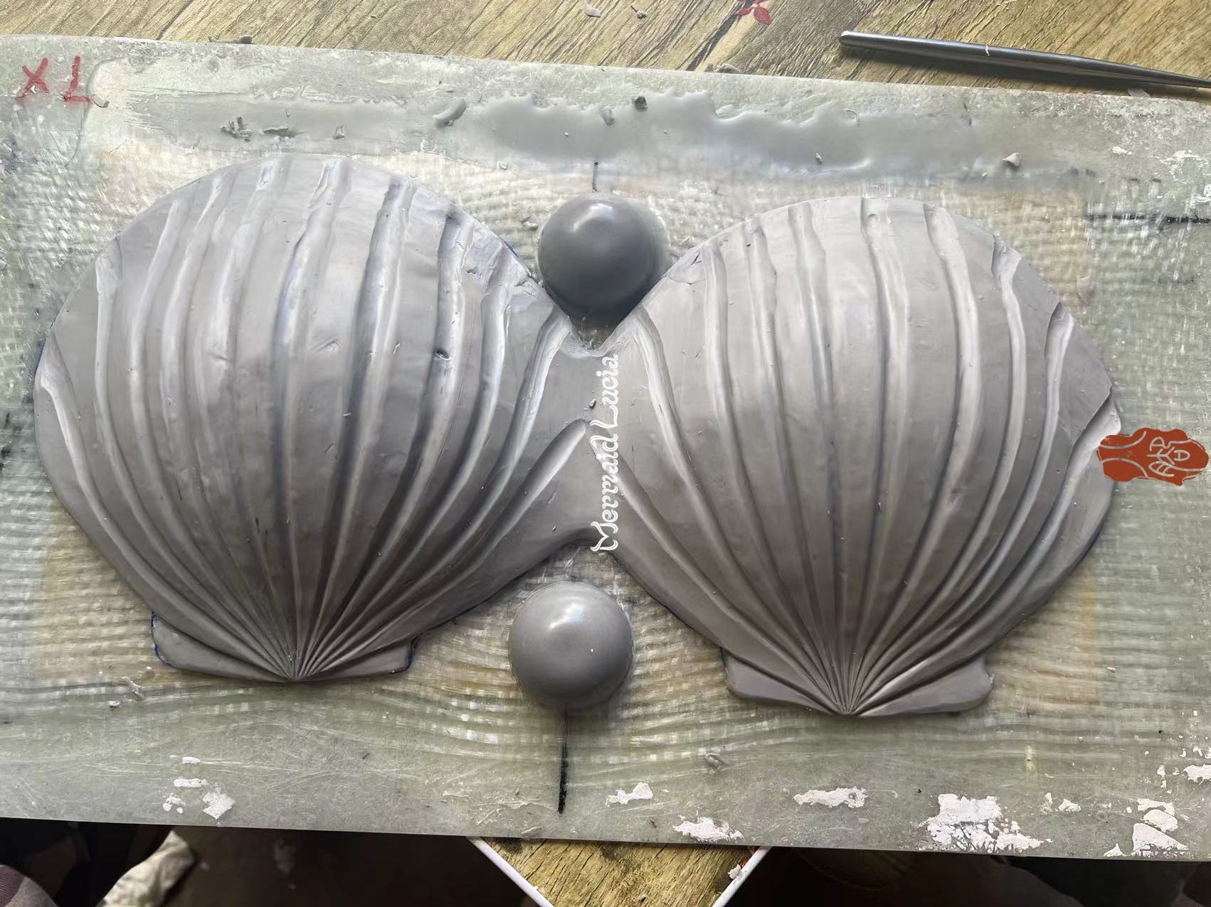 Mermaid Silicone Shell Bra Style 6 Little Mermaid Top Costume - Mermai ...