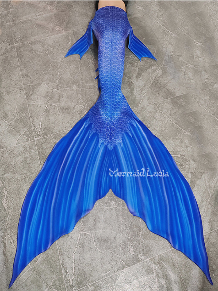 Fantasy Illusion Mermaid Tail Color 13 Blue – Mermaid Lucia Official