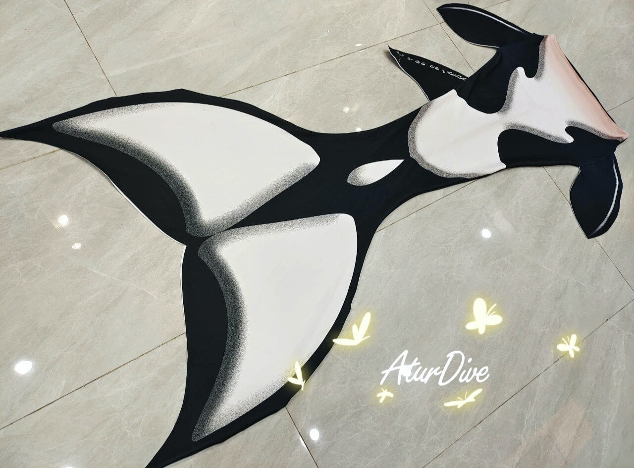 Mermaid Orca Whale Tail Style 5 – Mermaid Lucia Official