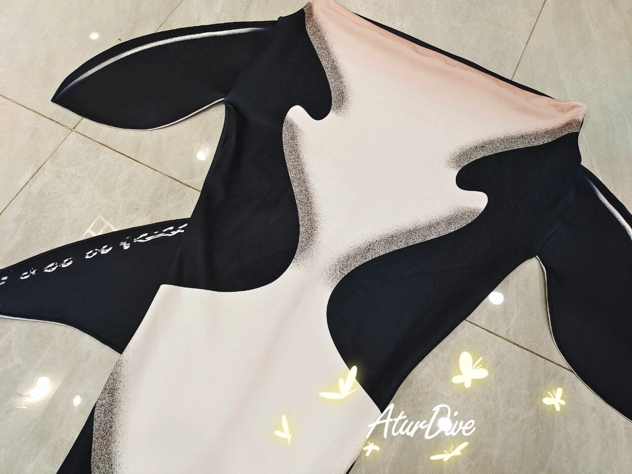 Mermaid Orca Whale Tail Style 5 – Mermaid Lucia Official